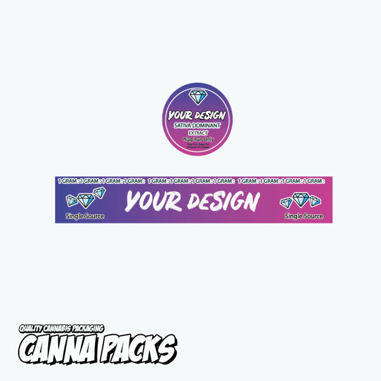 Design Labels For Extracts Pot - Canna Packs Uk